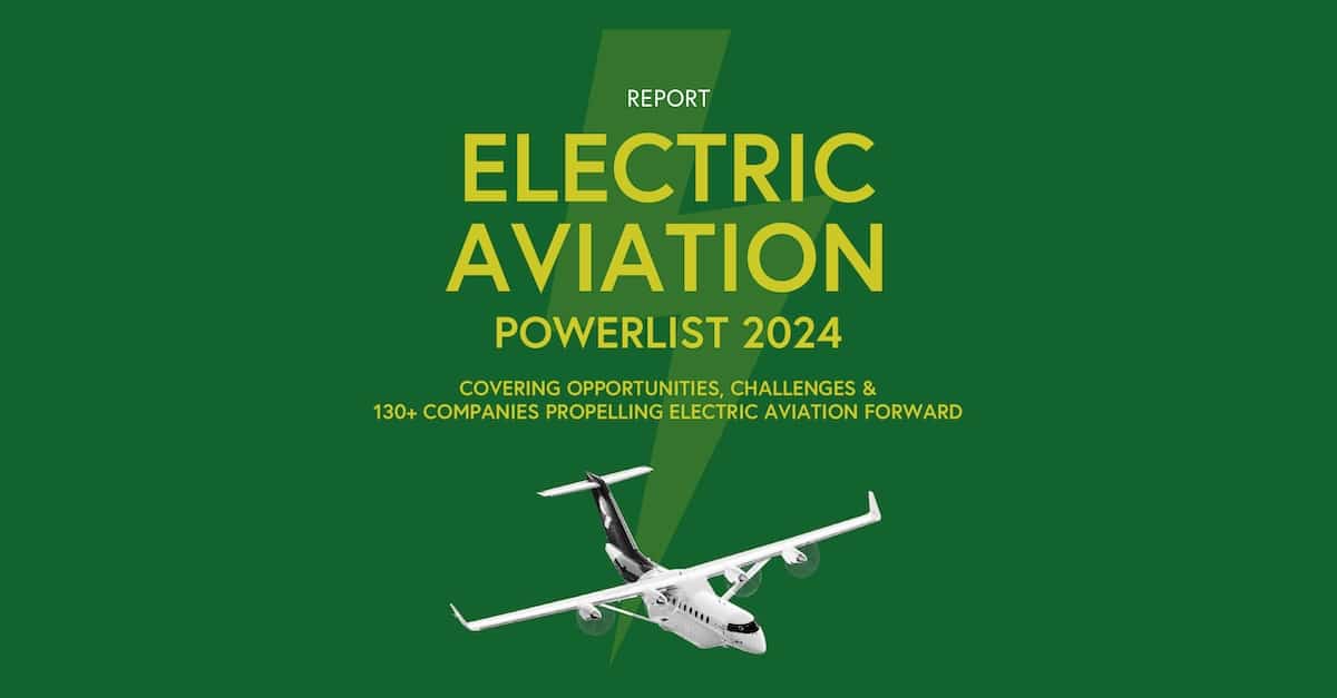 Electric Aviation Powerlist 2024 - SimpliFlying - Making Airlines ...